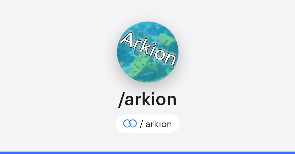 /arkion · solo.to