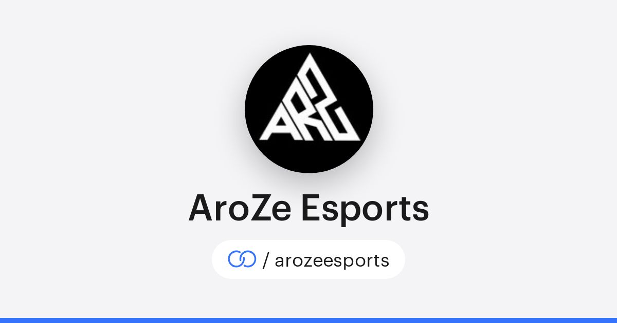 AroZe Esports (/arozeesports) · solo.to