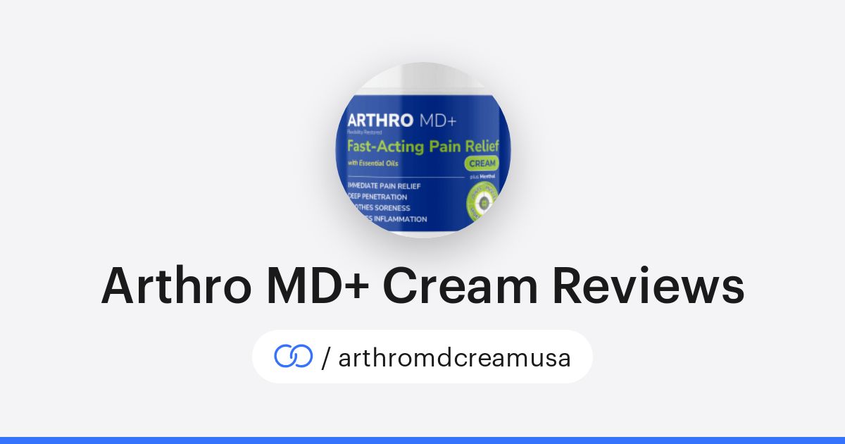 Arthro MD+ Cream Reviews (/arthromdcreamusa) · solo.to