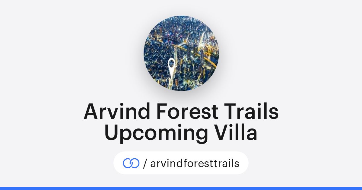 Arvind Forest Trails Upcoming Villa (/arvindforesttrails) · solo.to