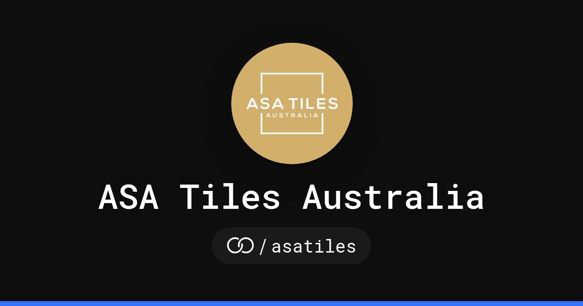 ASA Tiles Australia (/asatiles) · solo.to