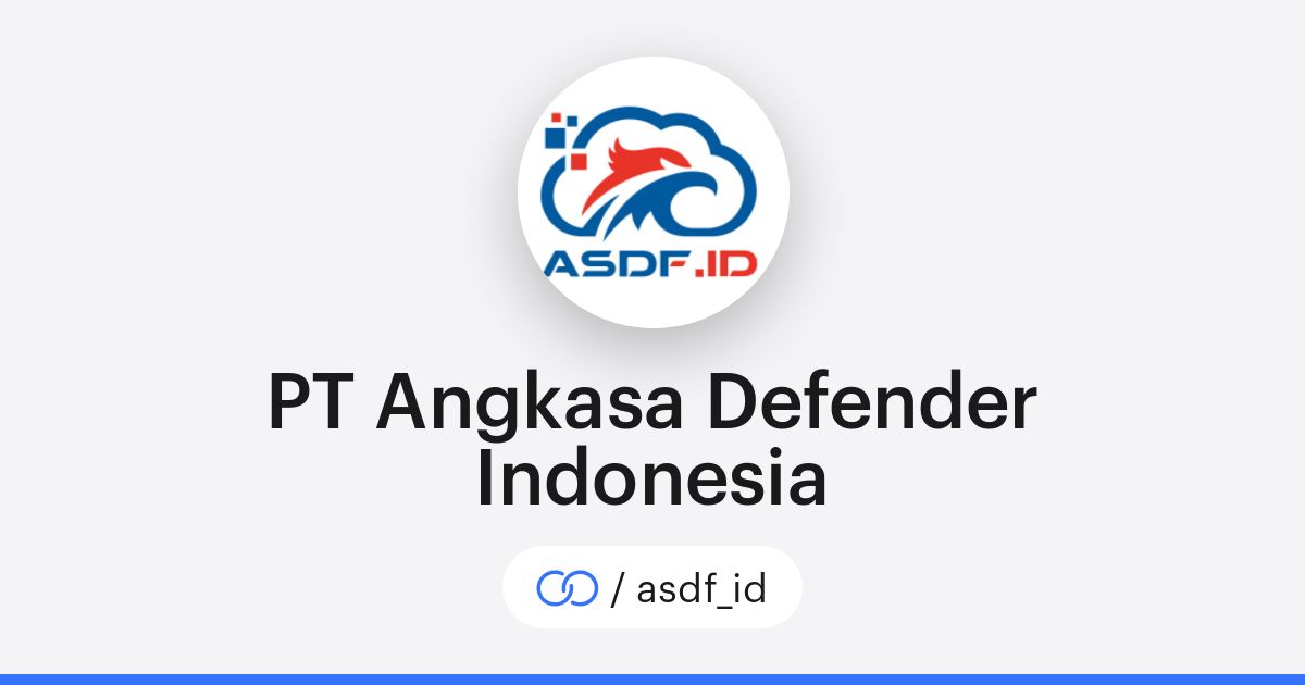PT Angkasa Defender Indonesia (/asdf_id) · solo.to