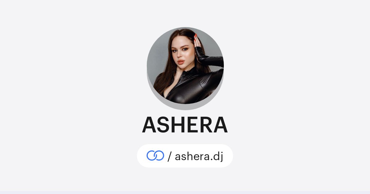 ASHERA (/ashera.dj) · solo.to