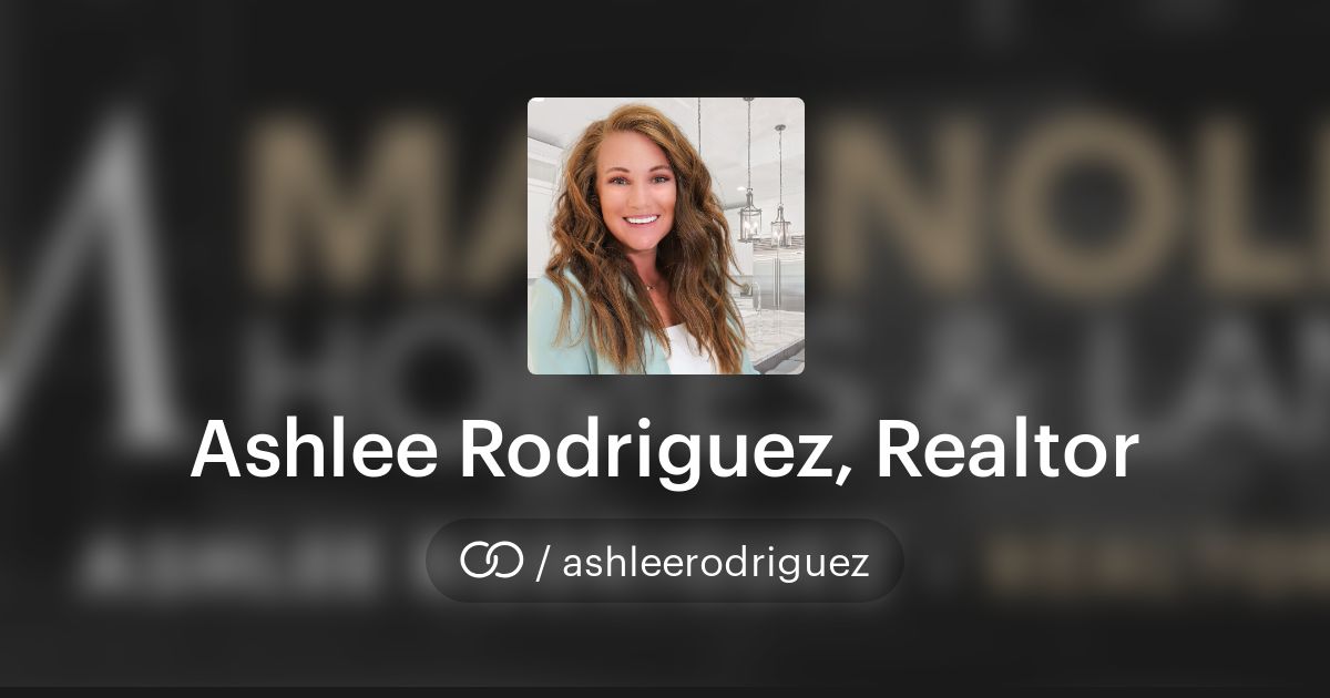 Ashlee Rodriguez, Realtor (/ashleerodriguez) · solo.to
