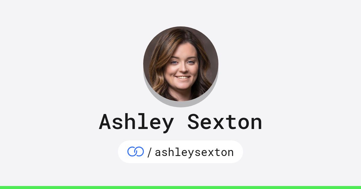 Ashley Sexton (/ashleysexton) · solo.to