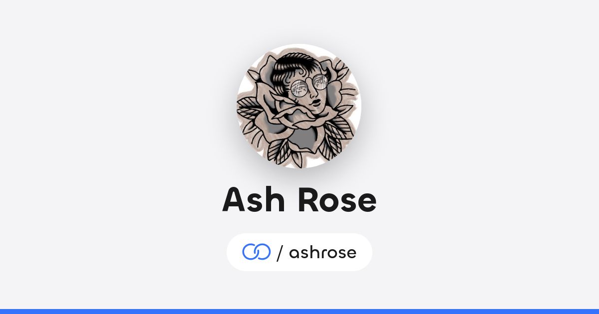 Ash Rose (/ashrose) · solo.to