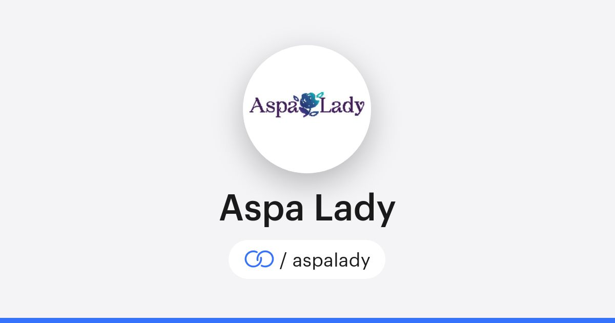 Aspa Lady (/aspalady) · solo.to