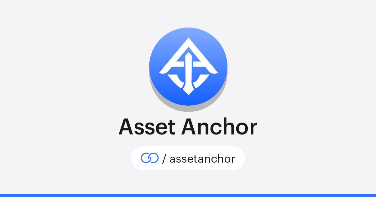 Asset Anchor (/assetanchor) · solo.to