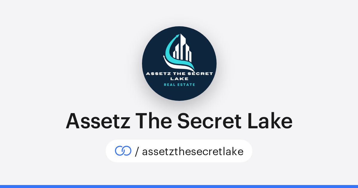 Assetz The Secret Lake (/assetzthesecretlake) · solo.to