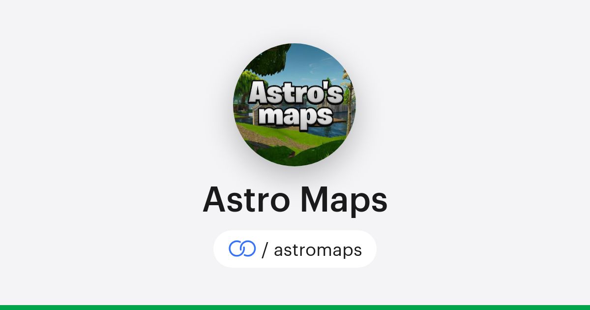 Astro Maps (/astromaps) · solo.to