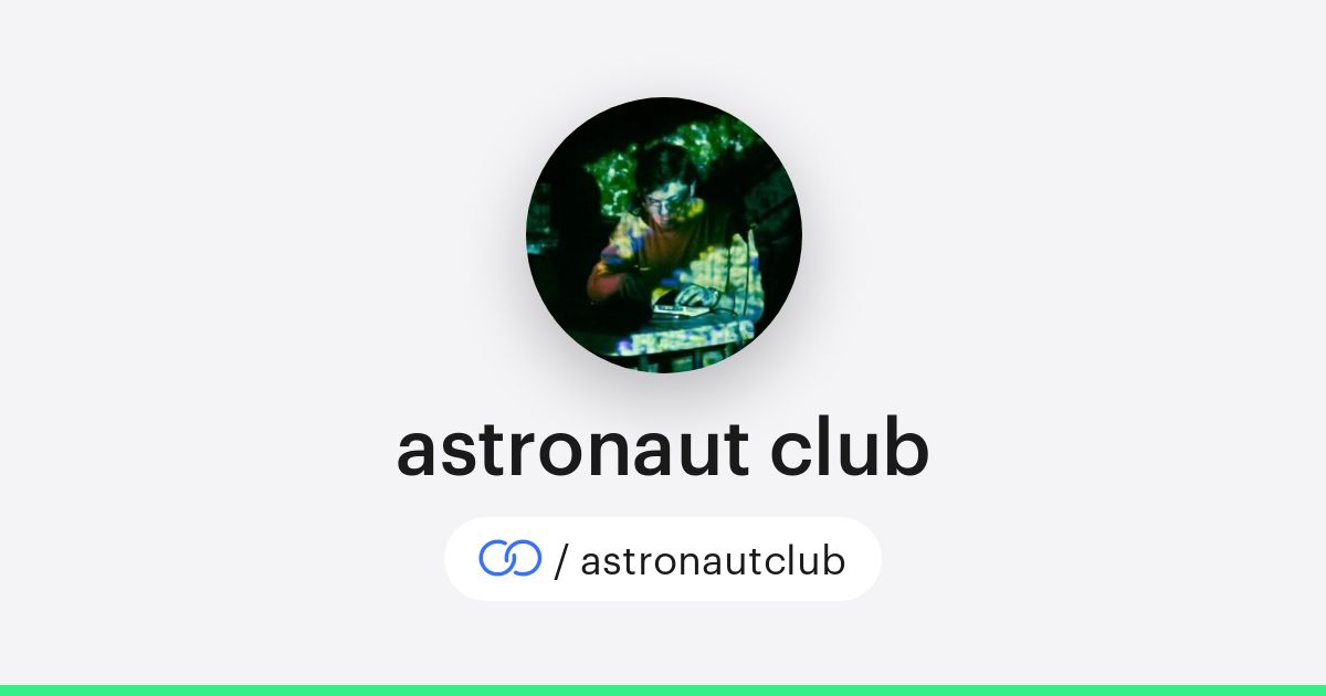 astronaut club (/astronautclub) · solo.to