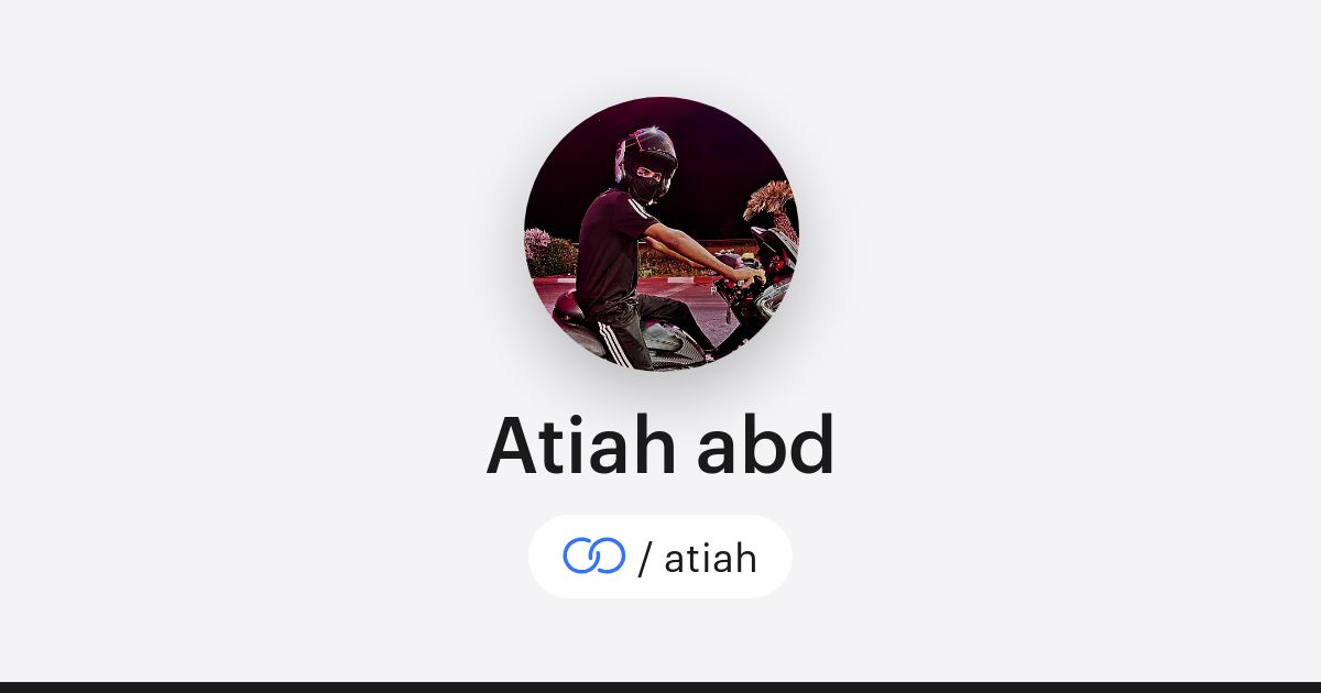 Atiah abd (/atiah) · solo.to