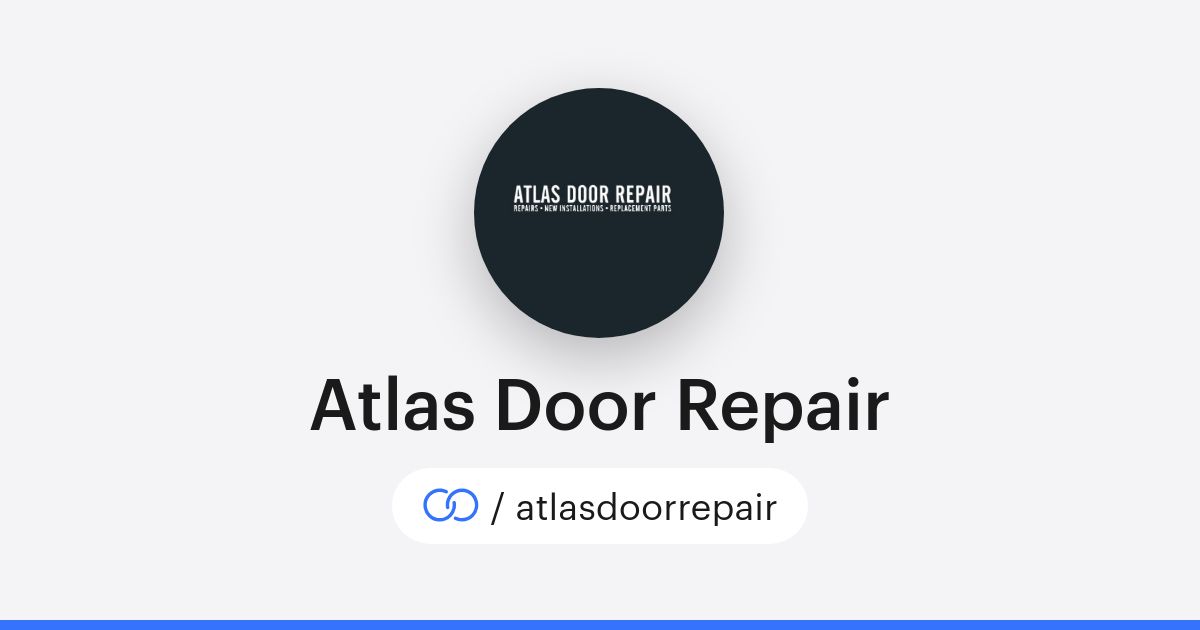Atlas Door Repair (/atlasdoorrepair) · solo.to