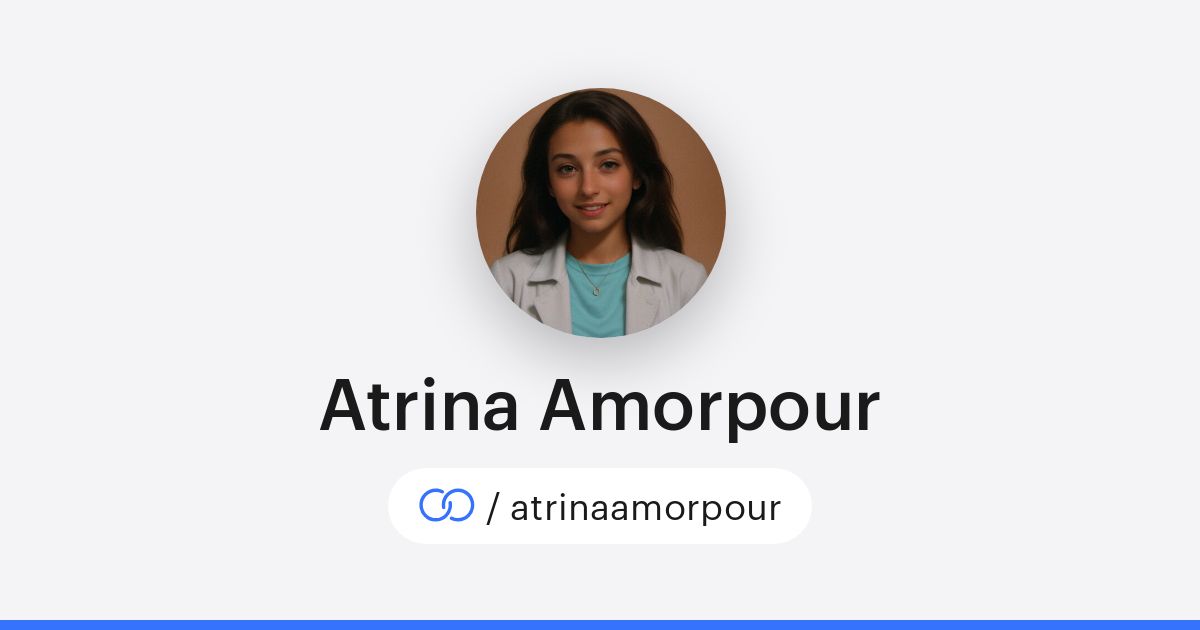 Atrina Amorpour (/atrinaamorpour) · solo.to