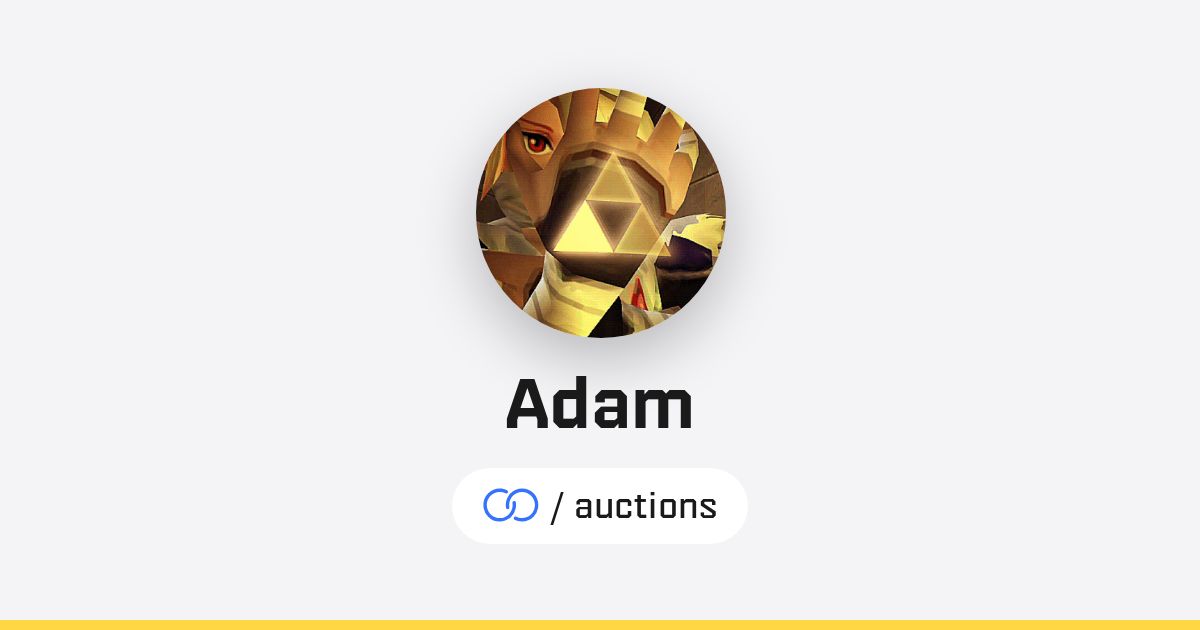 Adam (/auctions) · solo.to