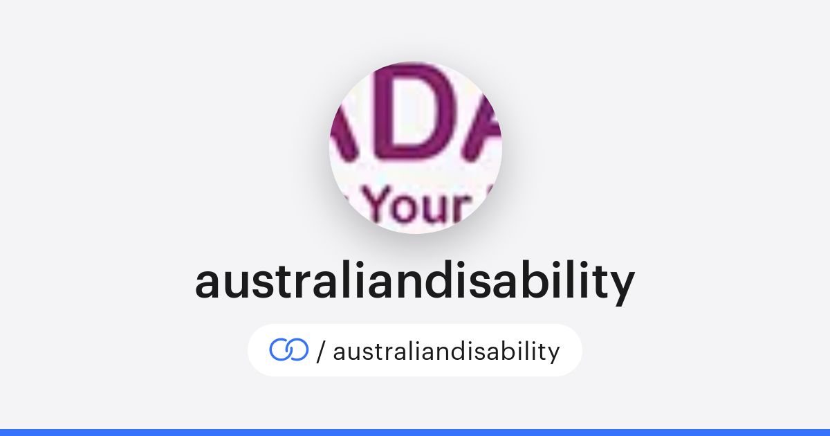 australiandisability · solo.to