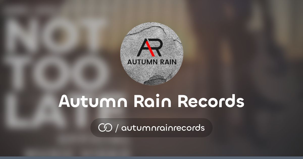 Autumn Rain Records (/autumnrainrecords) · solo.to