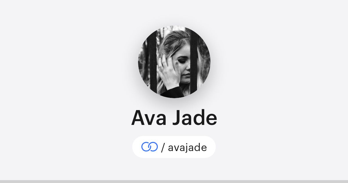Ava Jade (/avajade) · solo.to