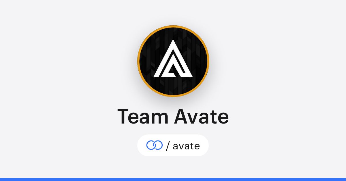 Team Avate (/avate) · solo.to