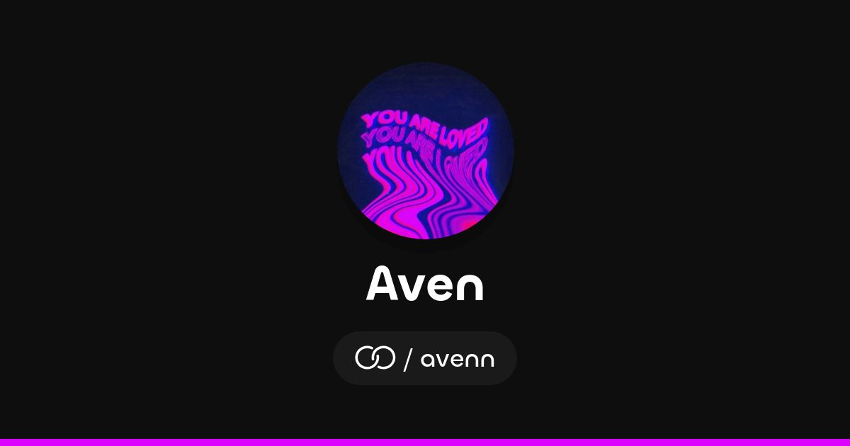 Aven (/avenn) · solo.to