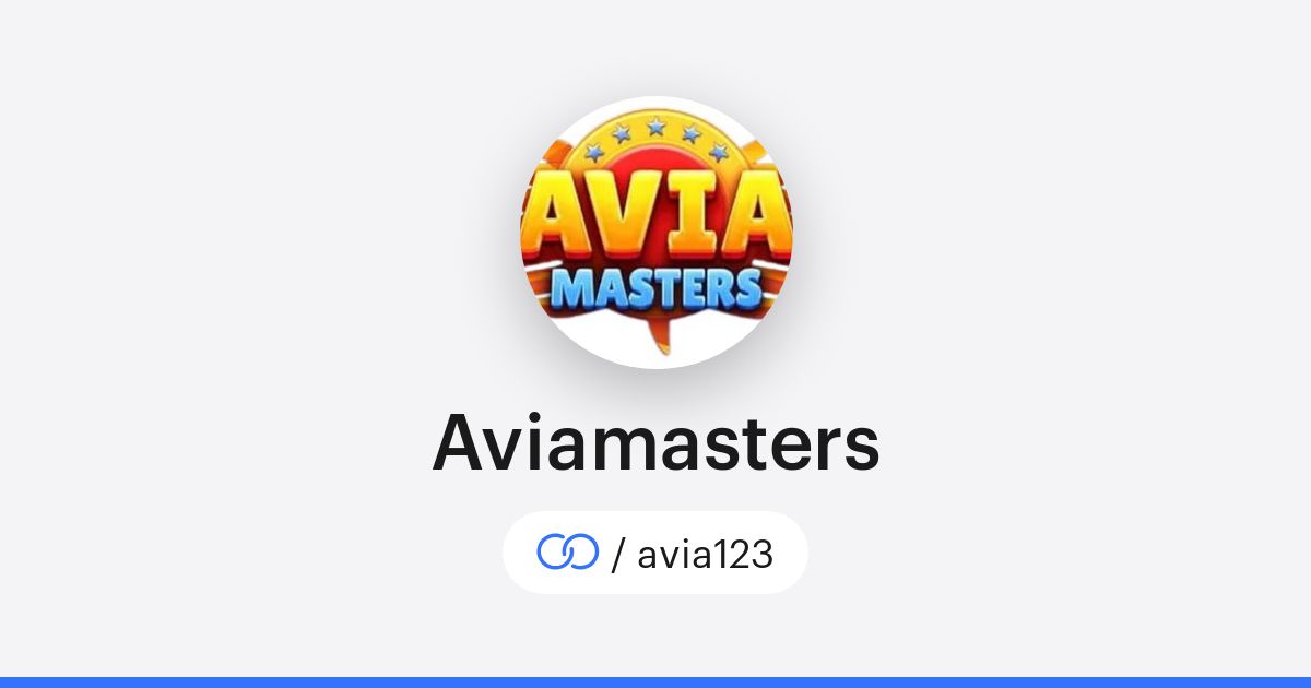 Aviamasters (/avia123) · solo.to