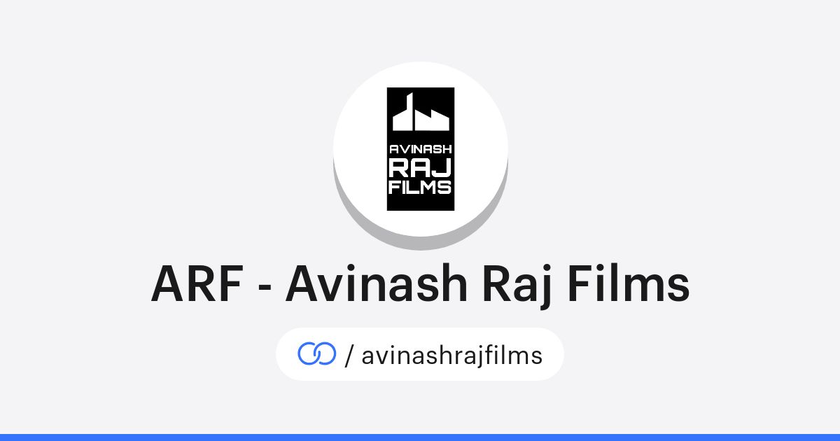 ARF - Avinash Raj Films (/avinashrajfilms) · solo.to