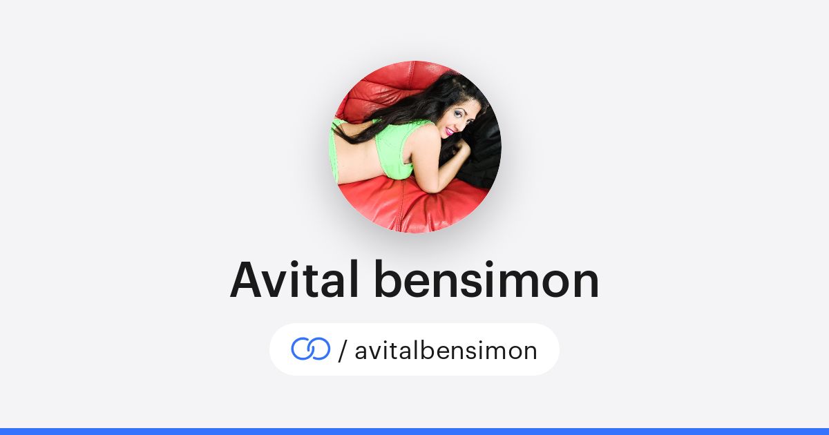 Avital bensimon (/avitalbensimon) · solo.to