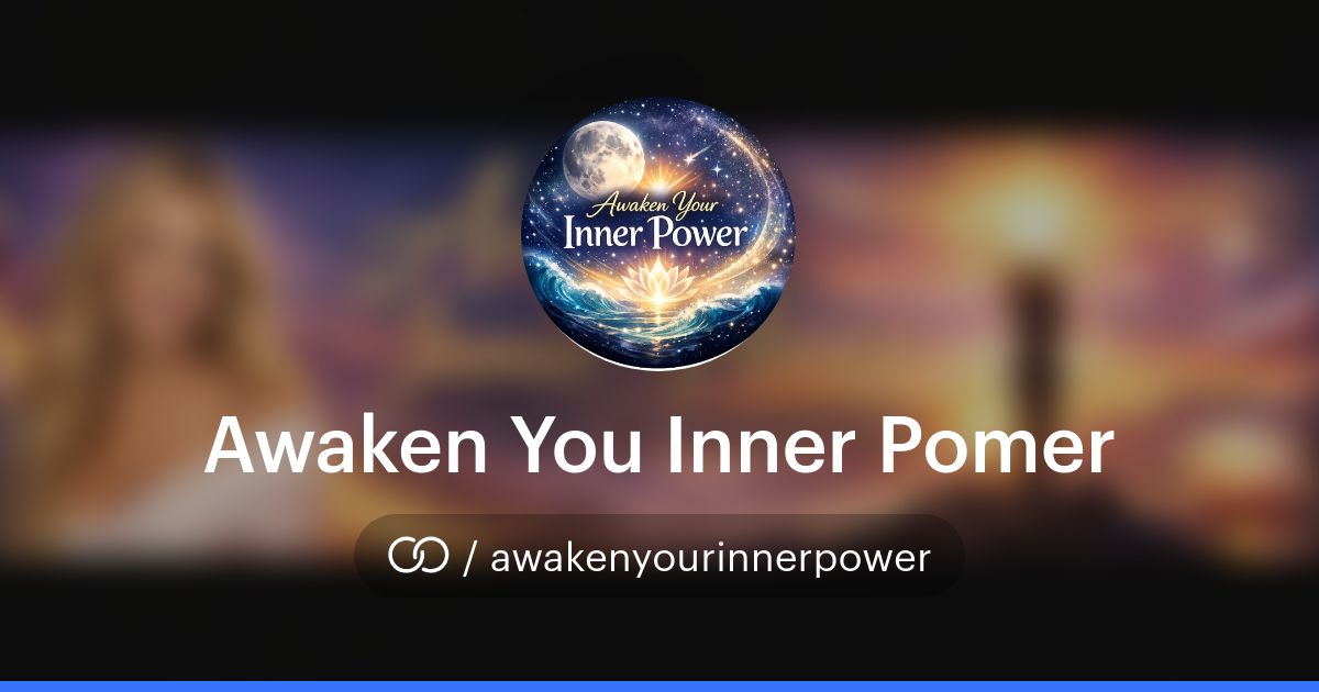 Awaken You Inner Pomer (/awakenyourinnerpower) · solo.to
