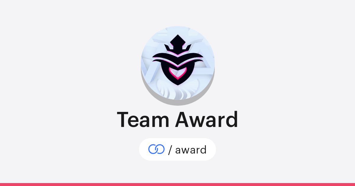 Team Award (/award) · solo.to