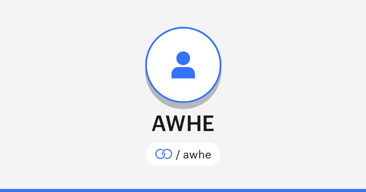 AWHE · solo.to