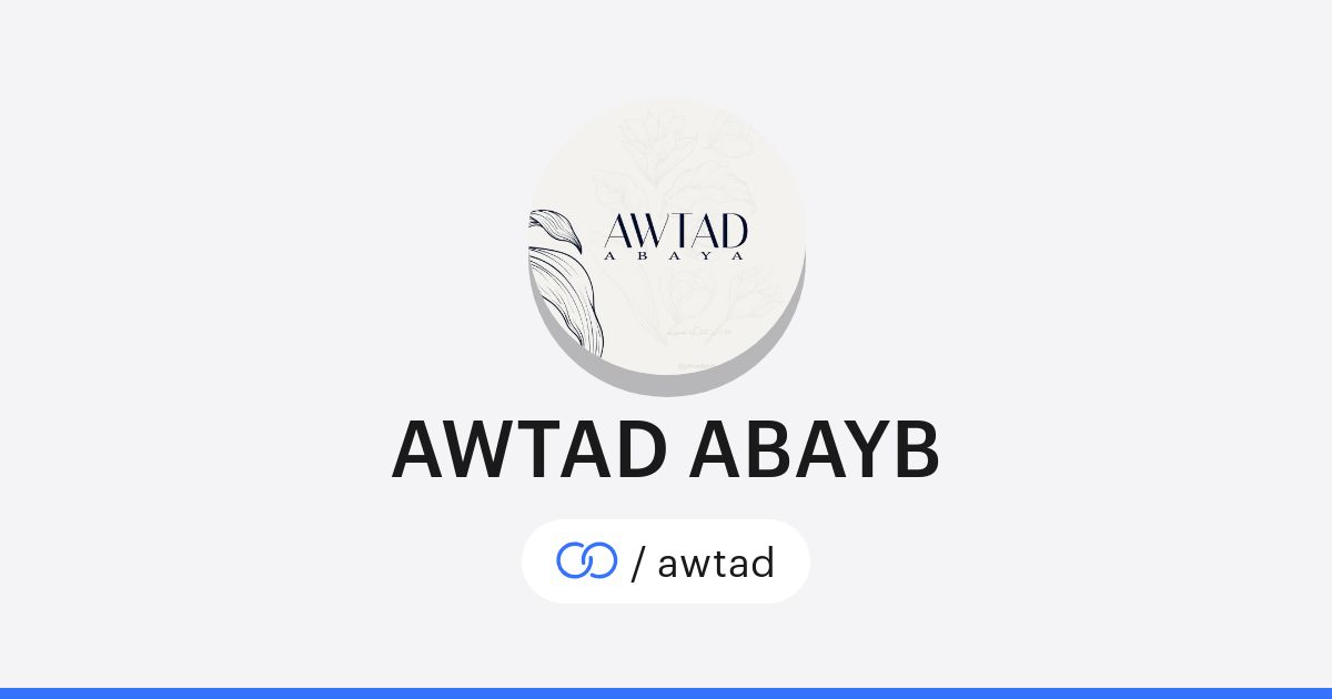 AWTAD ABAYB (/awtad) · solo.to