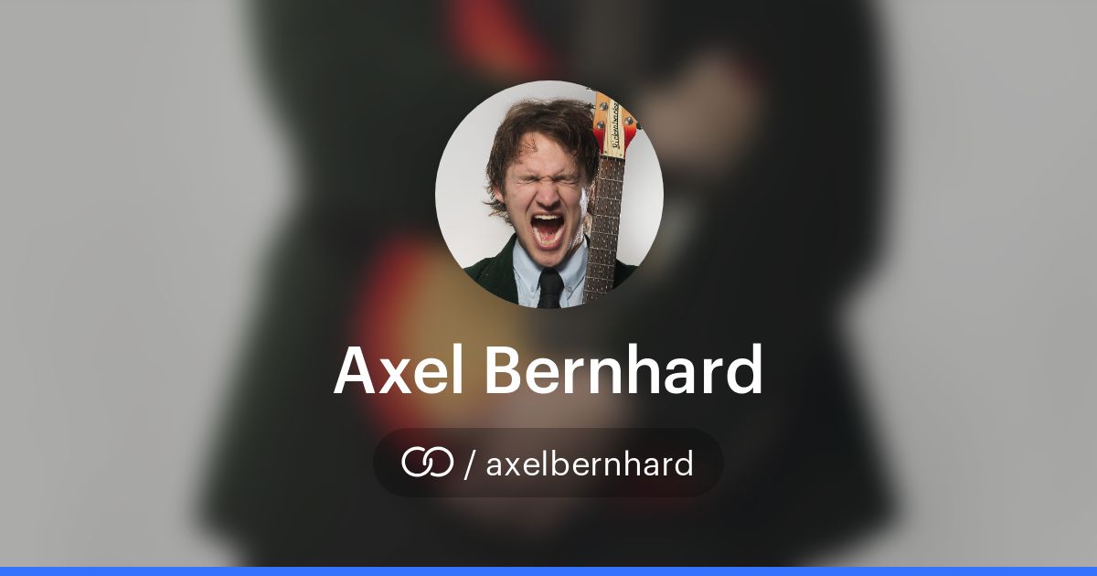 Axel Bernhard (/axelbernhard) · solo.to