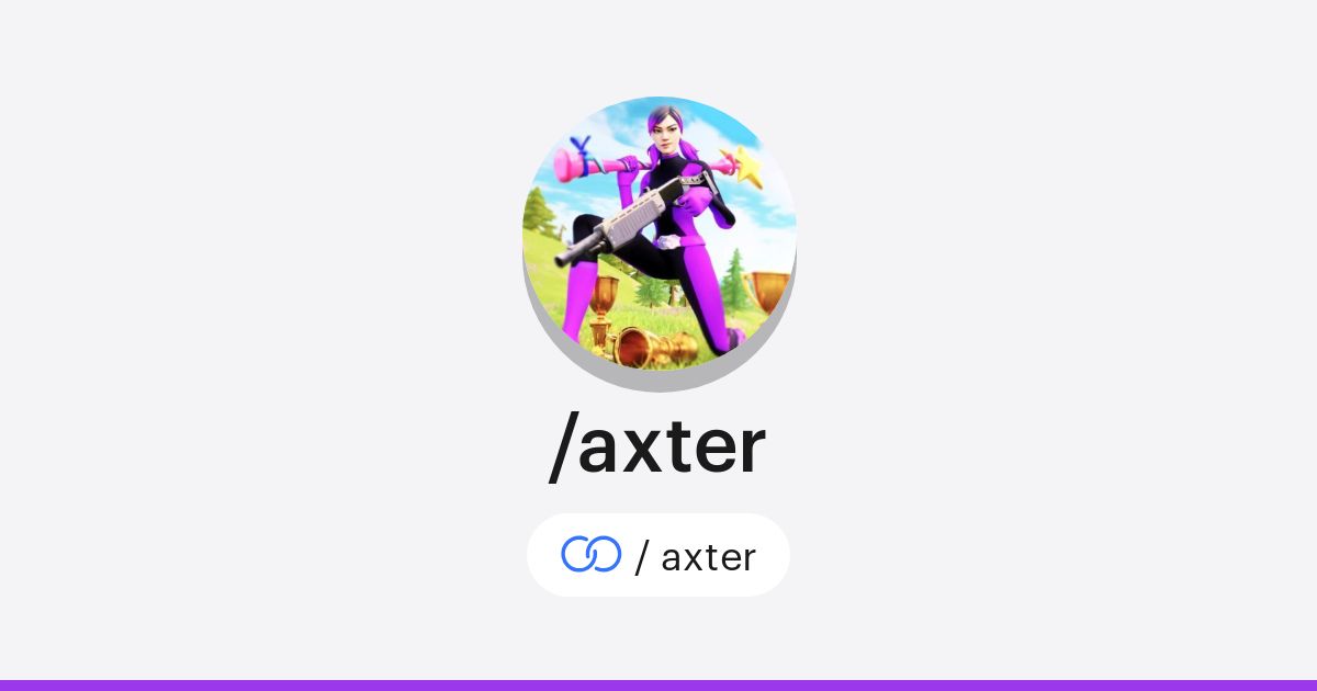 /axter · solo.to