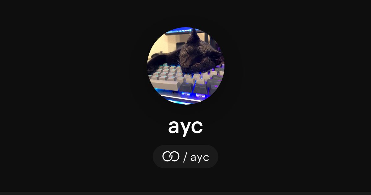 ayc · solo.to