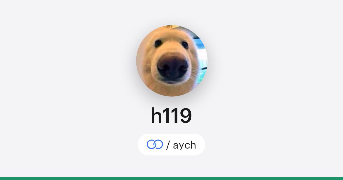 h119 (/aych) · solo.to
