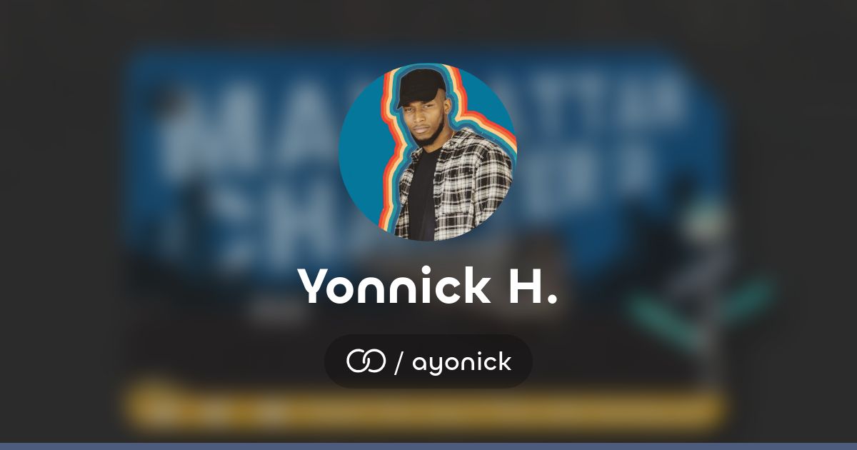 Yonnick H. (/ayonick) · solo.to