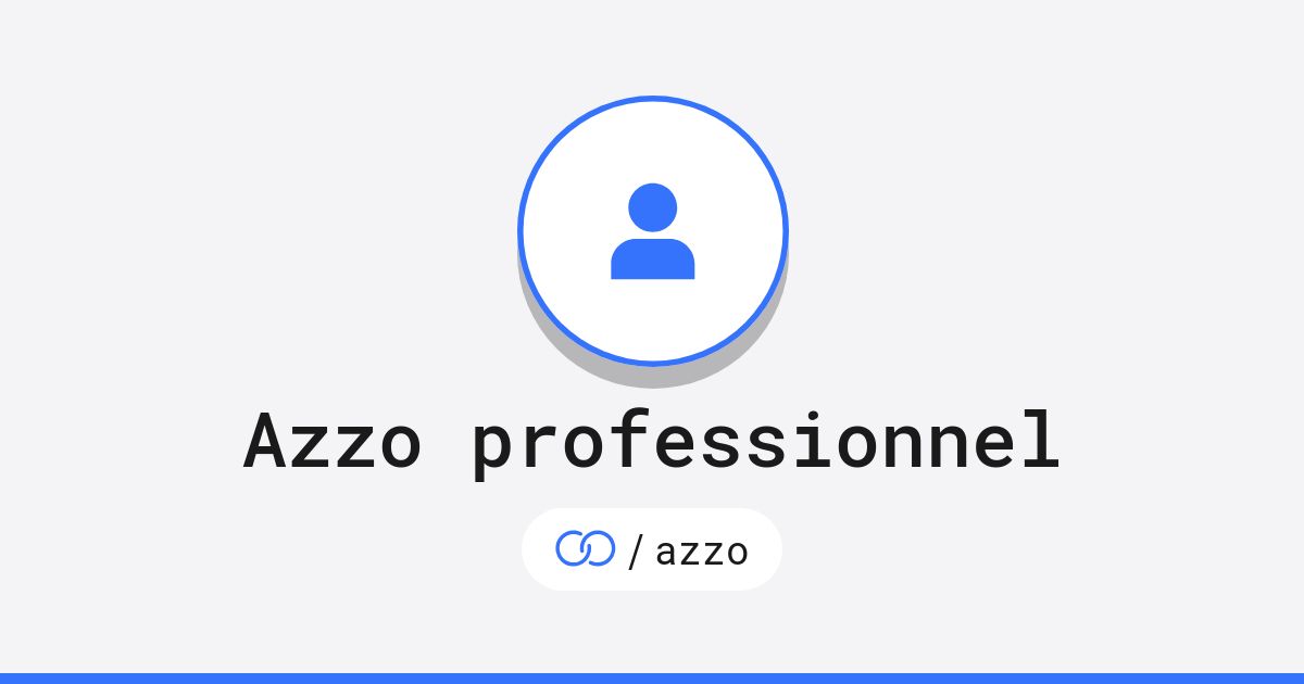 Azzo professionnel (/azzo) · solo.to