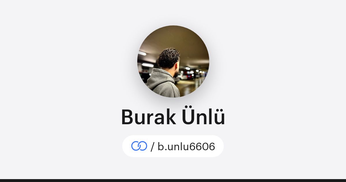Burak Ünlü (/b.unlu6606) · solo.to