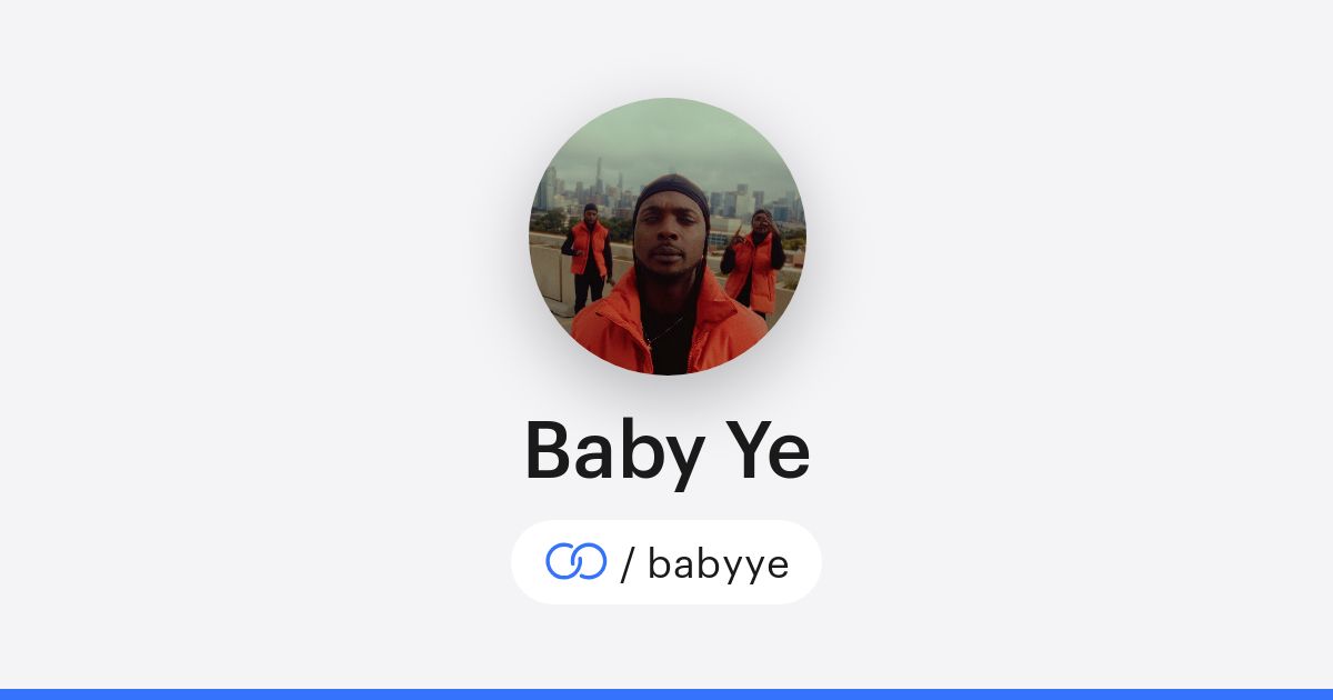 Baby Ye (/babyye) · solo.to