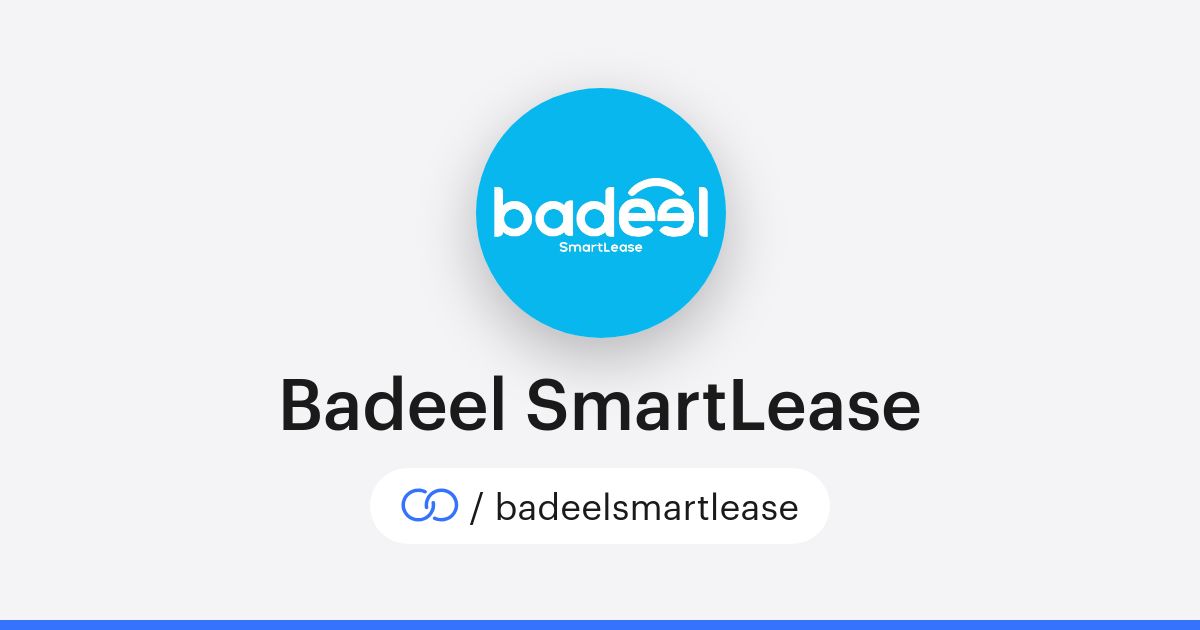 Badeel SmartLease (/badeelsmartlease) · solo.to
