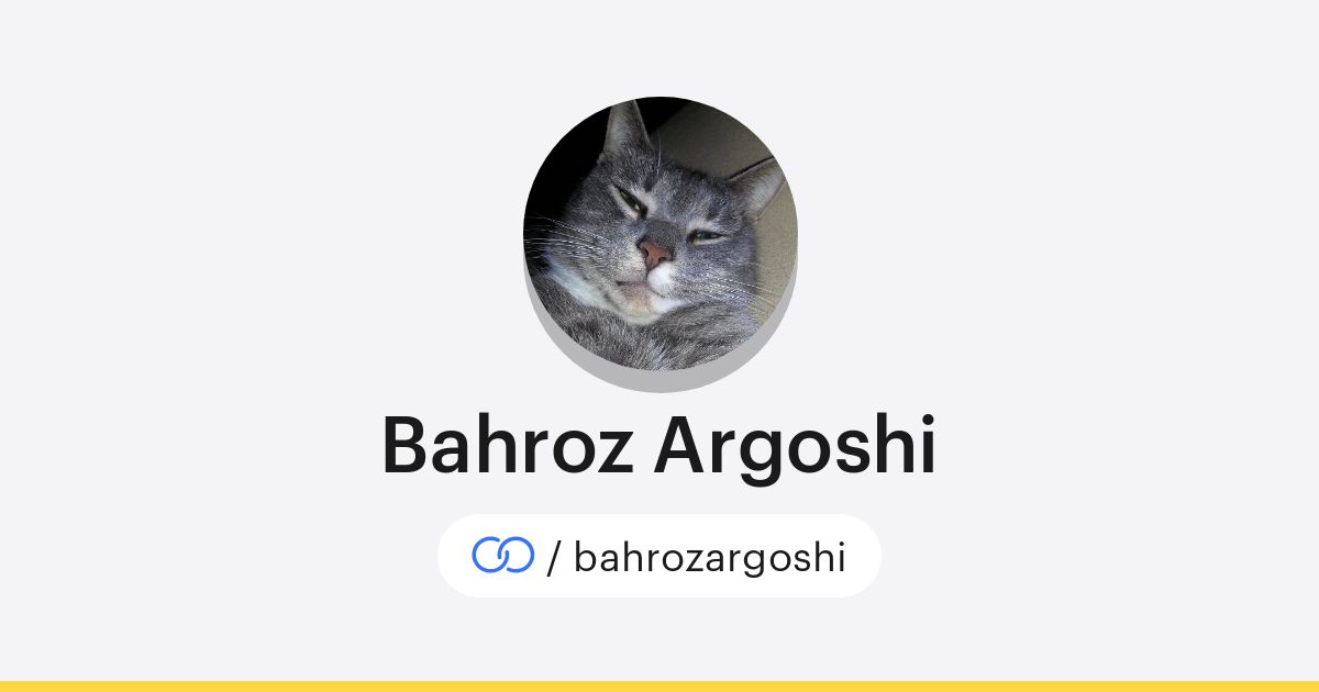 Bahroz Argoshi (/bahrozargoshi) · solo.to