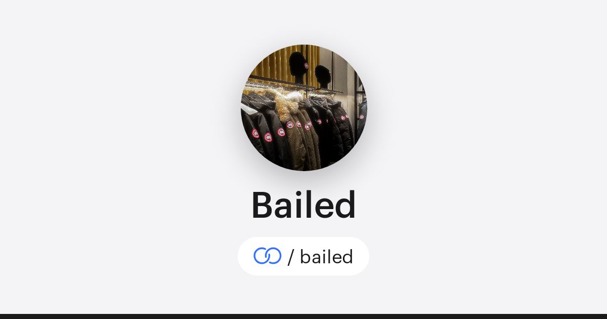 Bailed · solo.to