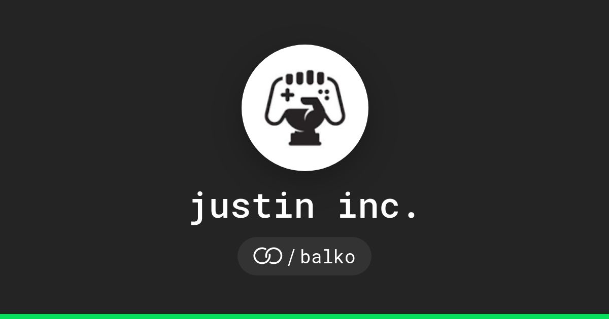 justin inc. (/balko) · solo.to