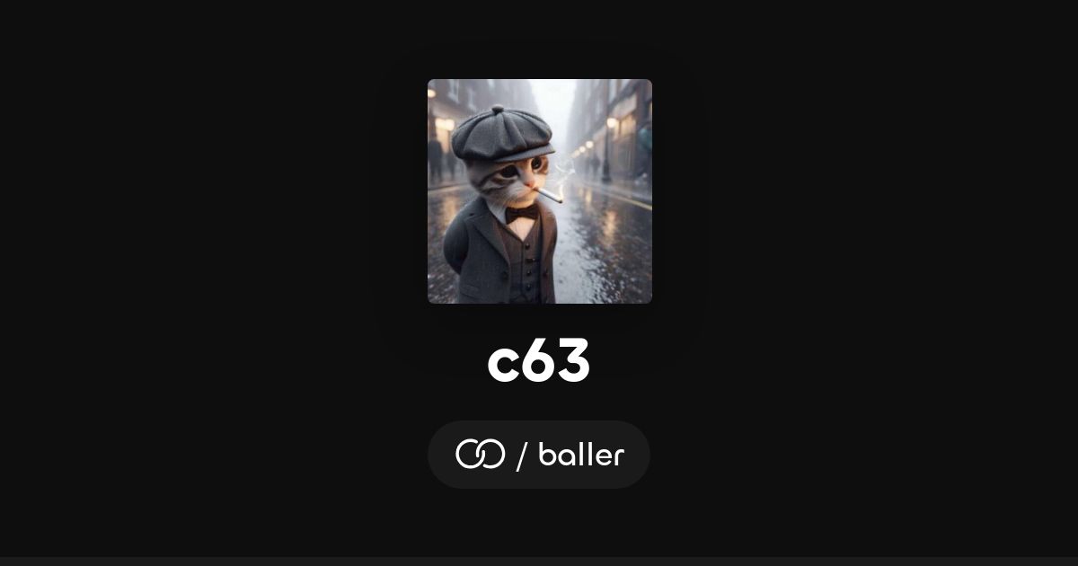 c63 (/baller) · solo.to