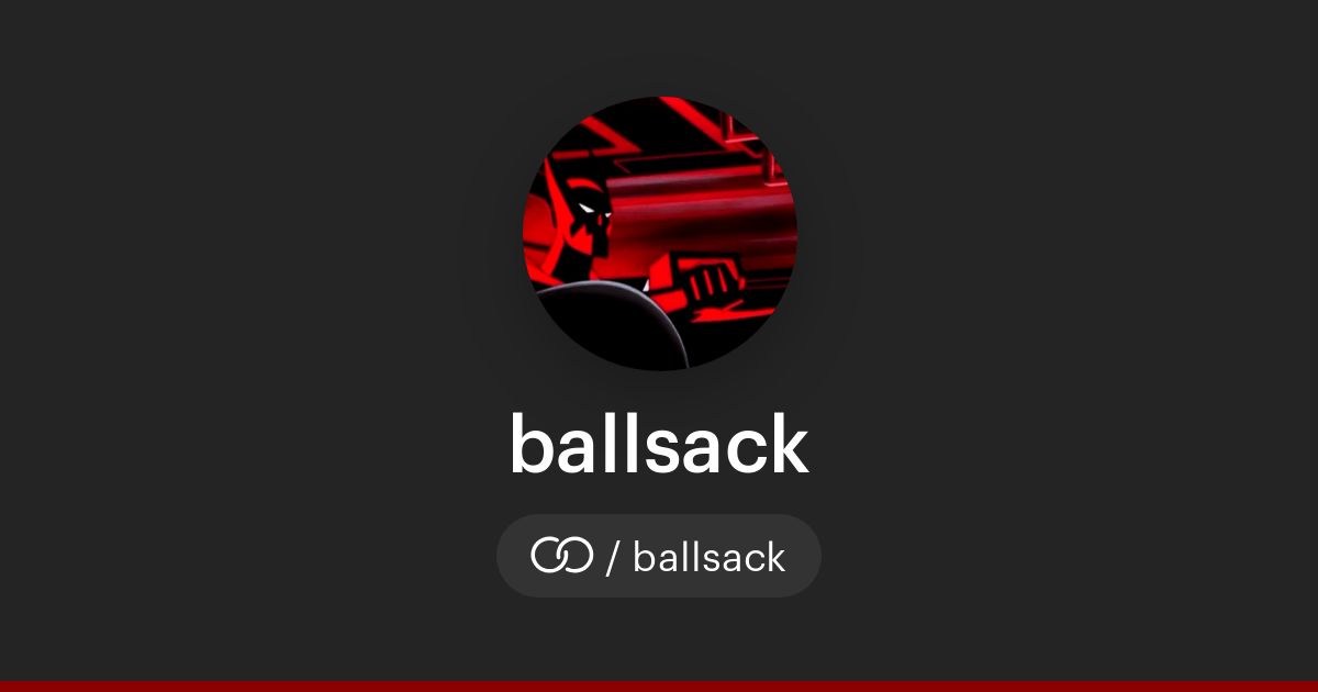ballsack · solo.to