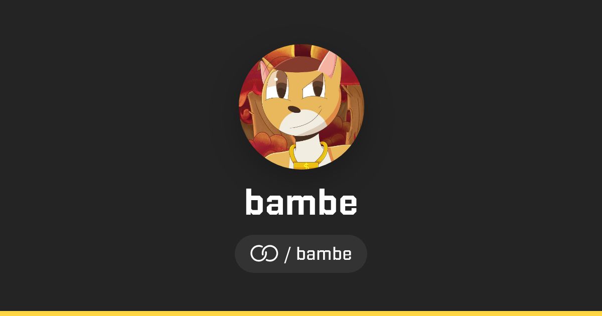 bambe · solo.to