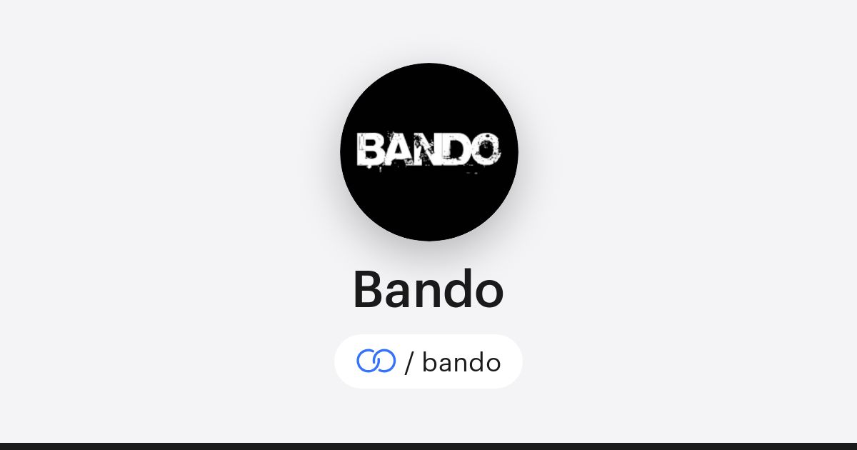 Bando · solo.to