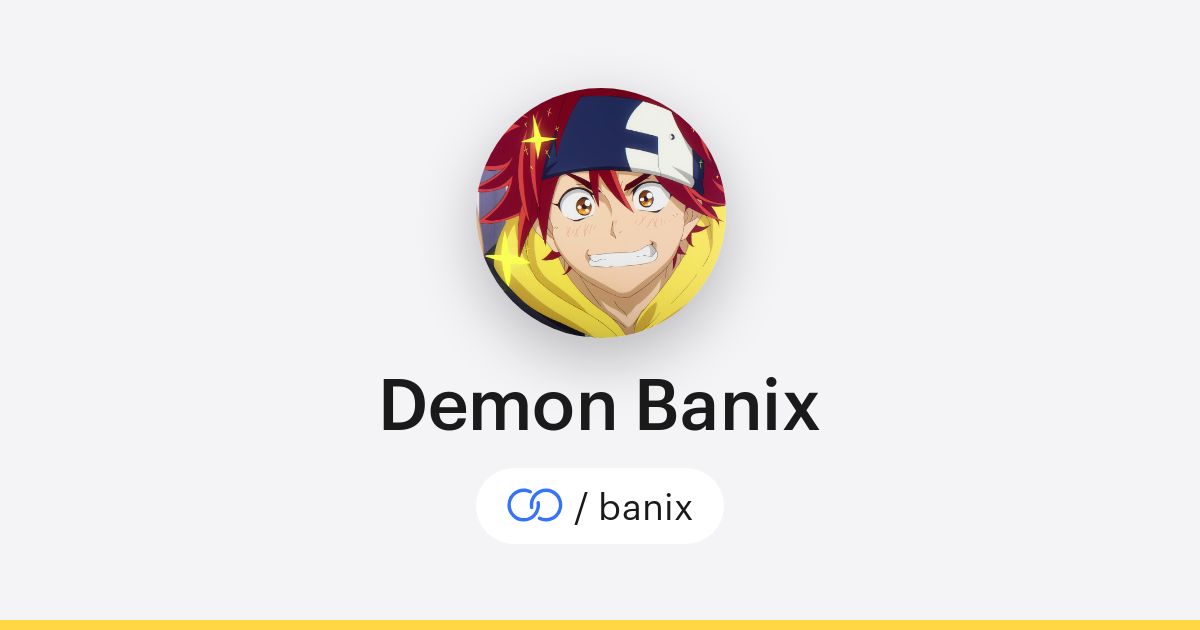 Demon Banix (/banix) · solo.to