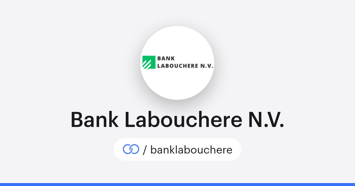 Bank Labouchere N.V. (/banklabouchere) · solo.to
