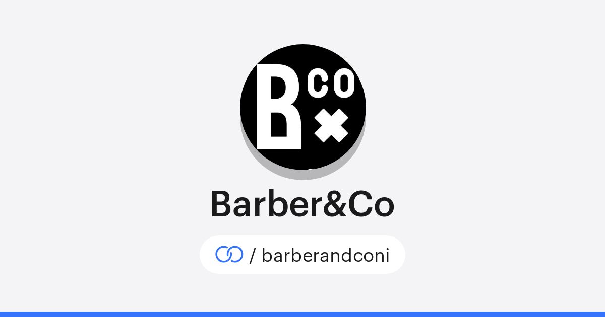 Barber&Co (/barberandconi) · solo.to